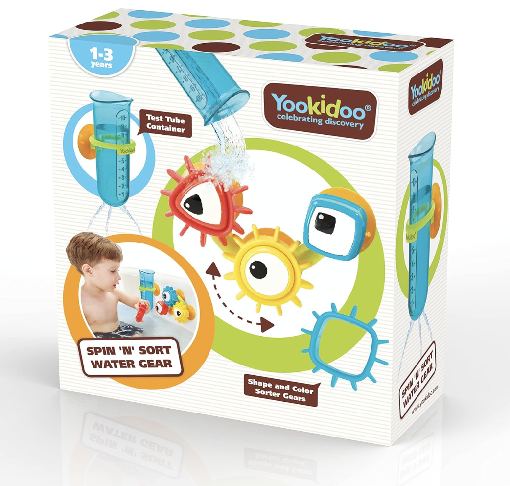 Cups ’N’ Gears Water Set by Yookidoo - Play on Words